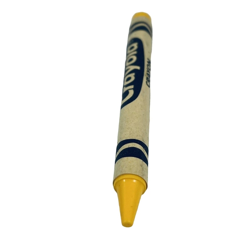 Crayola Crayon Retired Orange Yellow New Unused Binney & Smith New York ...