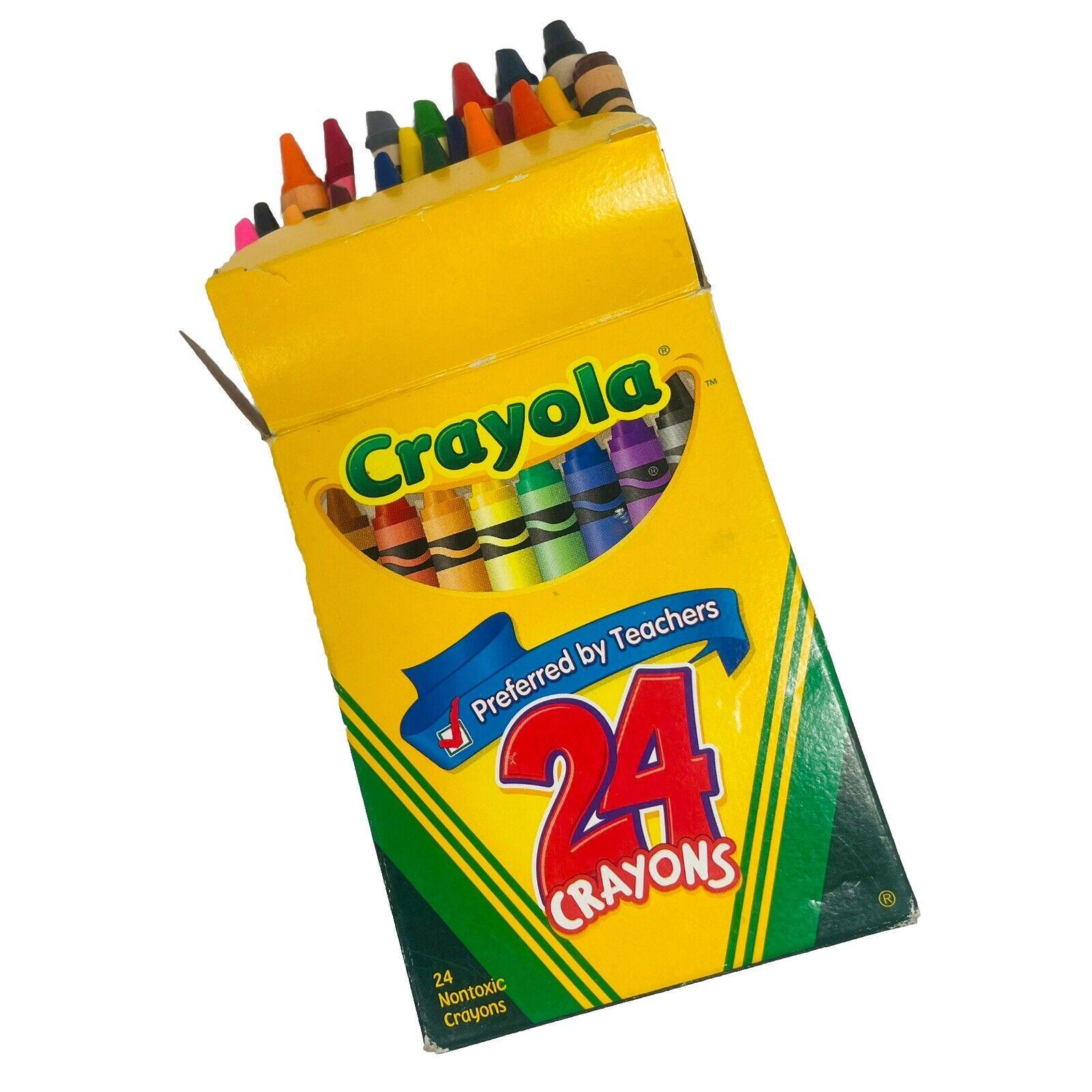 Crayola Crayon Box of 24 Colors 2006 With Children’s Retired Dandelion ...
