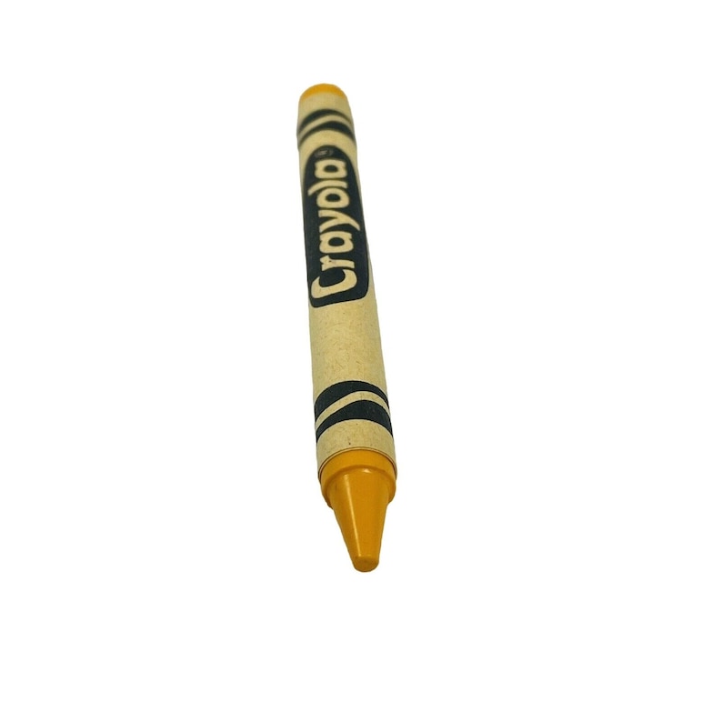 Dandelion Crayola Crayon Vintage - Retired Color, New Condition - Etsy