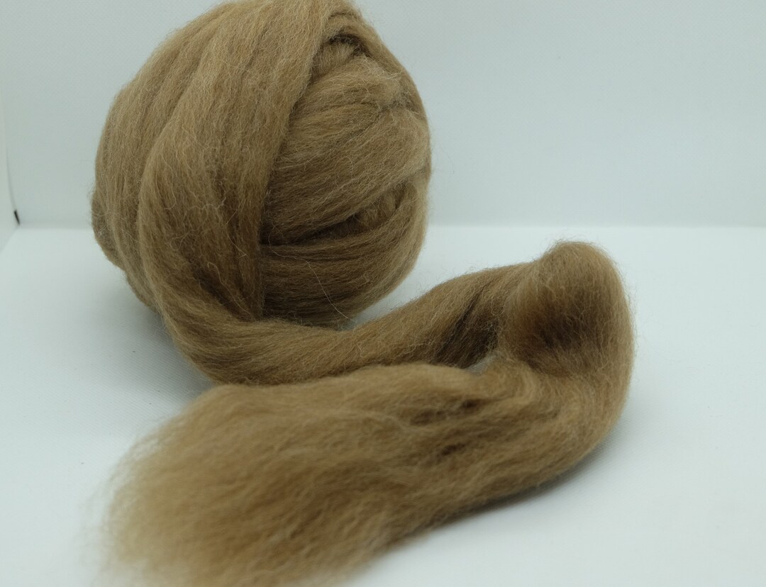 50 Grams of Manx Loaghtan Wool in Combed Yarn, for Spinning, Felting ...