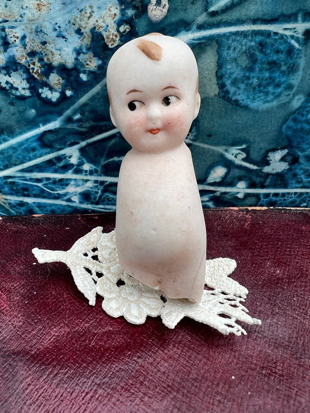 K#5 - Vintage Bisque Kewpie Doll and Torso. Made in Germany Early 1900 ...