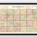 Brookings County South Dakota Map 1897 - Old Map of Brookings County ...