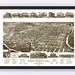 Yutan Map 1907 Old Map of Yutan Nebraska Art Vintage Print Framed ...