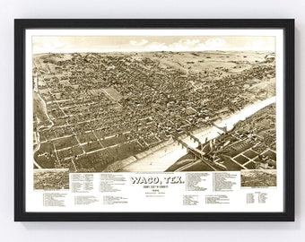 WACO HIGHWAY SIGN Custom Distance Sign Waco Gift Custom - Etsy