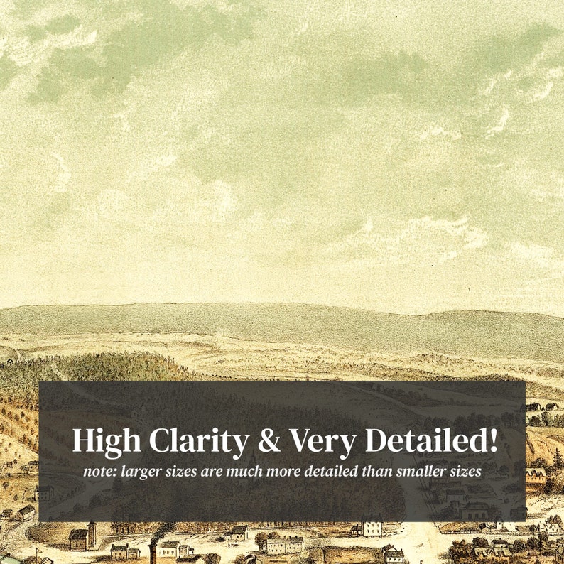 Berkeley Springs Map 1889 - Old Map of Berkeley Springs Virginia Art ...