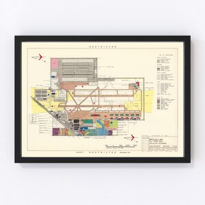 Mcclellan Air Force Base Vicinity Map 1952, Vintage Mcclellan Air Force ...