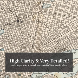 Philadelphia Map 1893 - Old Map of Philadelphia Pennsylvania Art ...