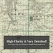 Wayne County IA Map 1875 Old Map of Corydon Iowa Art Vintage - Etsy