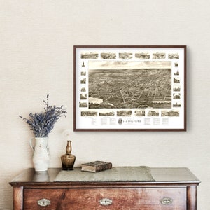 Wallingford Map 1905, Vintage Wallingford Map, Old Wallingford ...