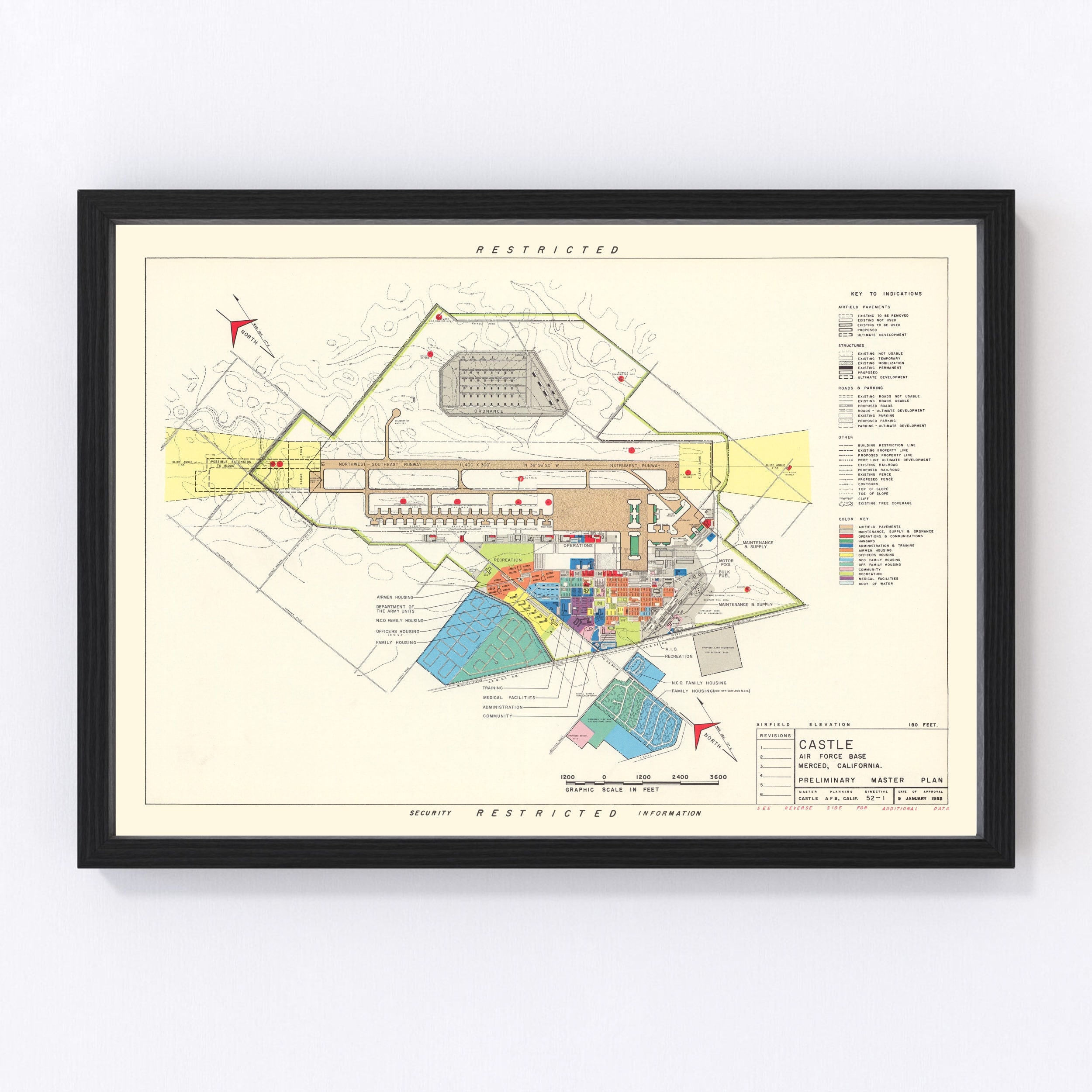 Air Force Bases California Map