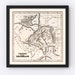 Tuscany Italy Map 1938 - Old Map of Tuscany Italy Italy Art Vintage ...