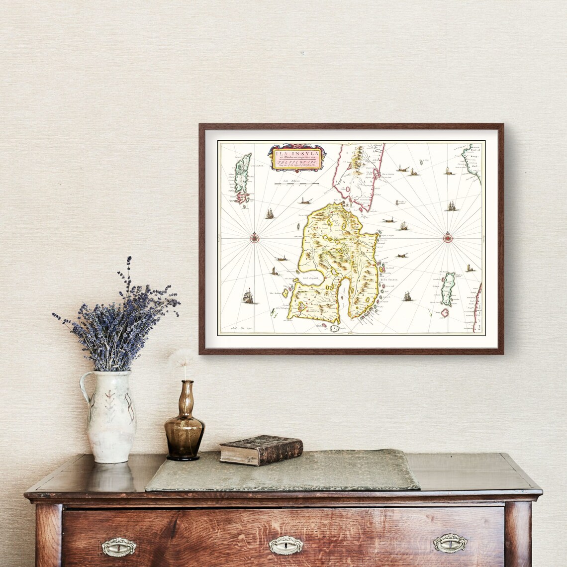 The Isle of Islay Map 1665 Old Map of the Isle of Islay - Etsy