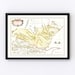 Sutherland Map 1665 Old Map of Sutherland Scotland Art Vintage Print ...