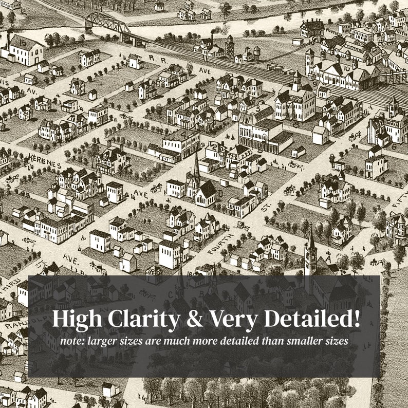 Elkins Map 1897 Old Map of Elkins West Virginia Art Vintage - Etsy