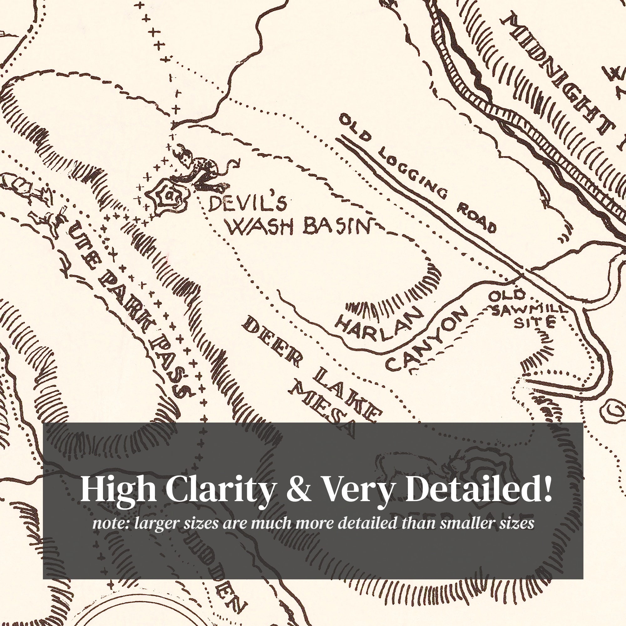 Philmont Scout Ranch Map 1948 Old Map of Philmont Scout - Etsy Canada
