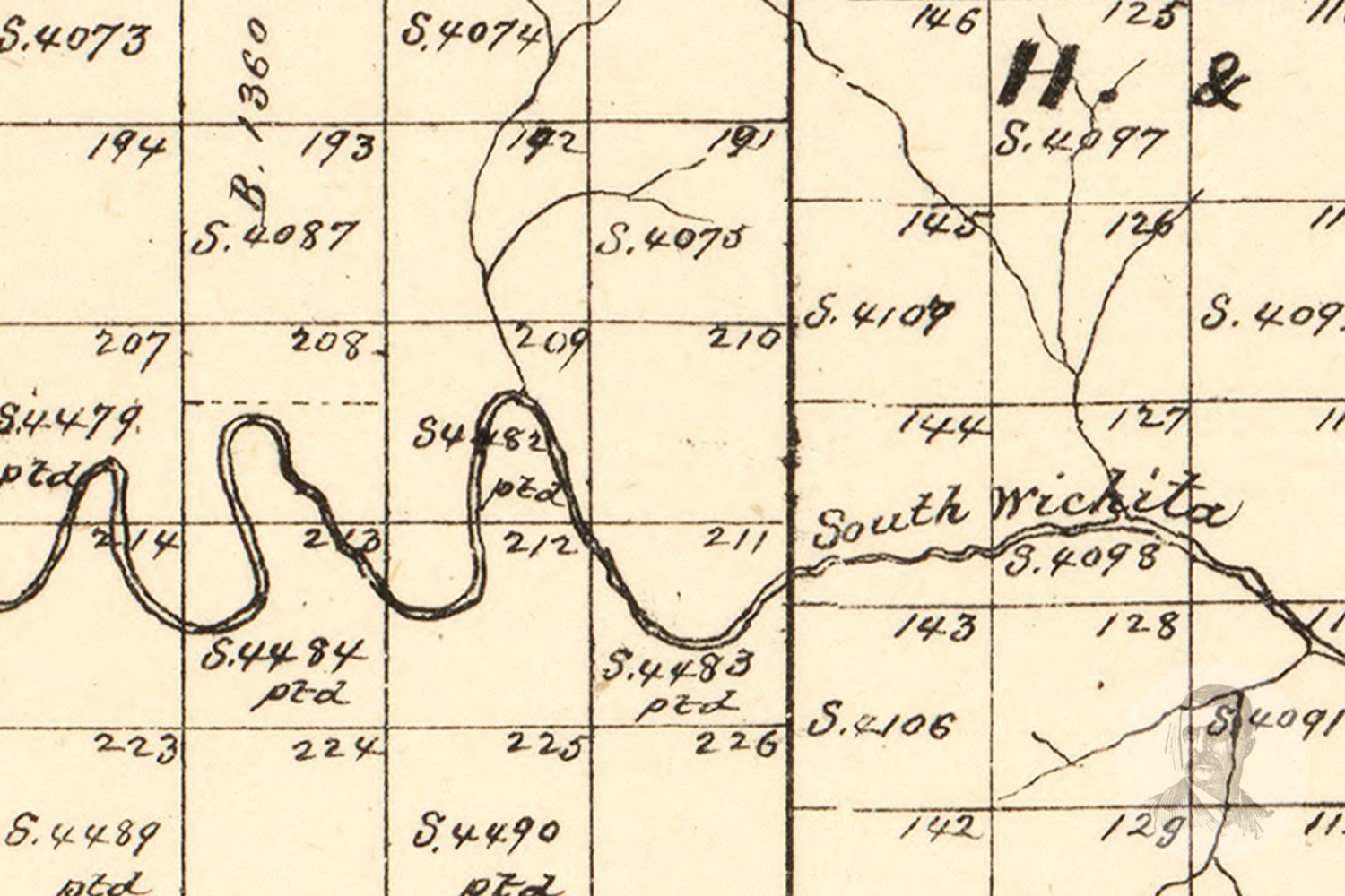 Vintage Knox County Map 1879 Old Map of Knox County Texas | Etsy