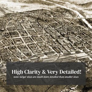 Macon Map 1912 Old Map of Macon Georgia Art Vintage Print Framed Canvas ...