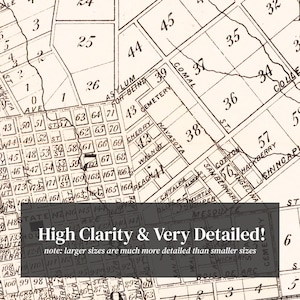 Austin Map 1885 Old Map of Austin Texas Art Vintage Print Framed Canvas ...