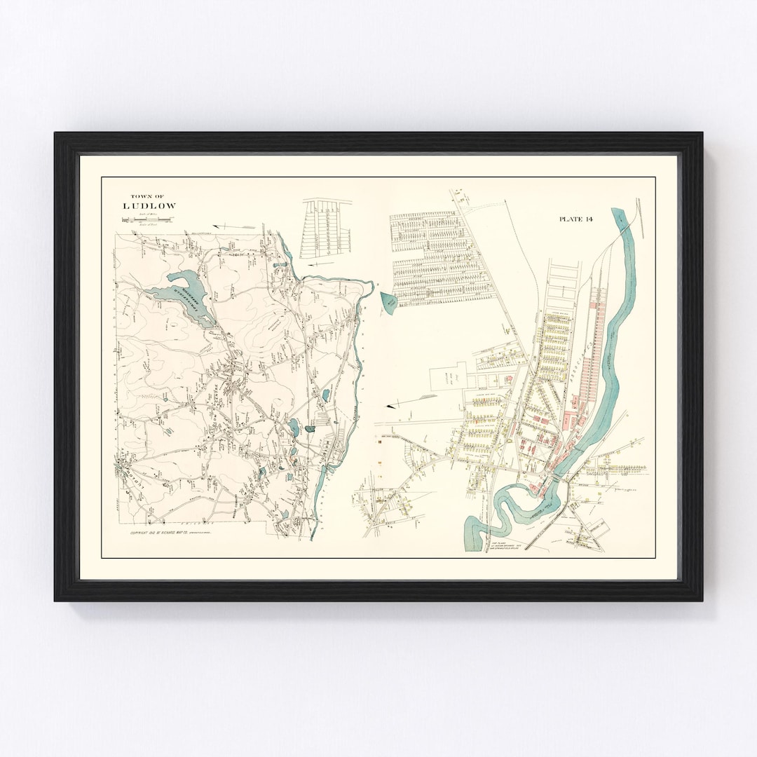 Carrollton Map 1873 Old Map of Carrollton Illinois Art Vintage Print ...