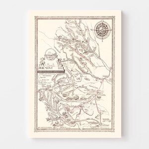 Philmont Scout Ranch Map 1948 Old Map of Philmont Scout - Etsy UK