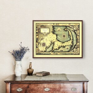 Cape Cod Map 1931 - Old Map of Cape Cod Massachusetts Art Vintage Print ...