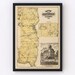 Yutan Map 1907 Old Map of Yutan Nebraska Art Vintage Print Framed ...