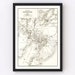 San Pedro Map 1897 Old Map of San Pedro California Art Vintage Print ...