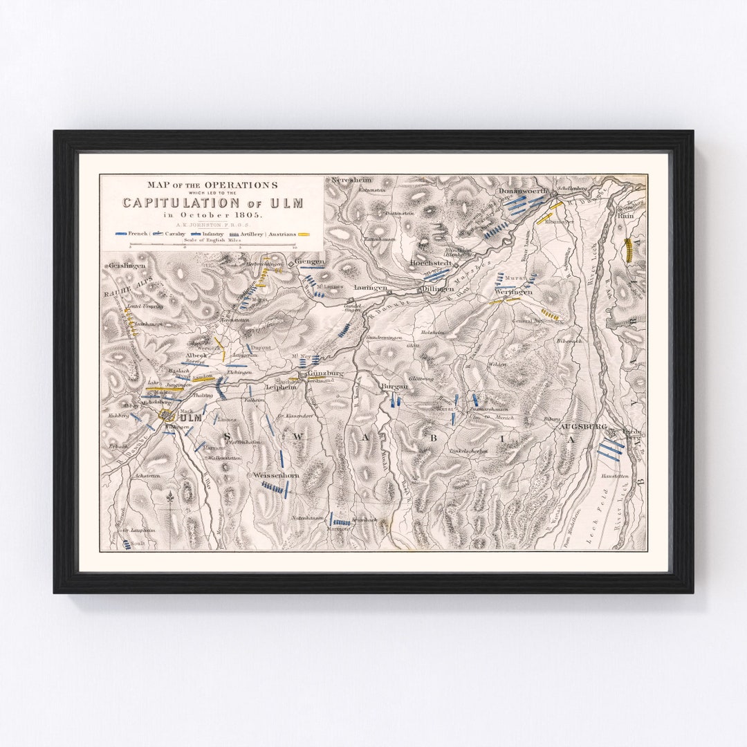 Germany Map 1805, Vintage Germany Map, Old Germany Art, Wall Art Gift ...
