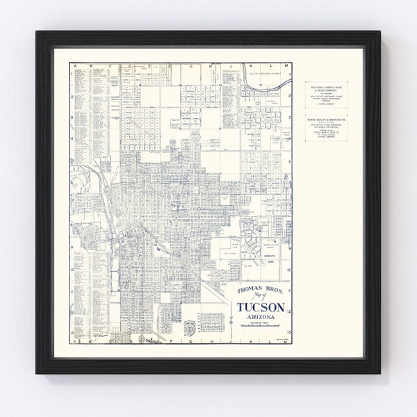 Tucson Print - Etsy