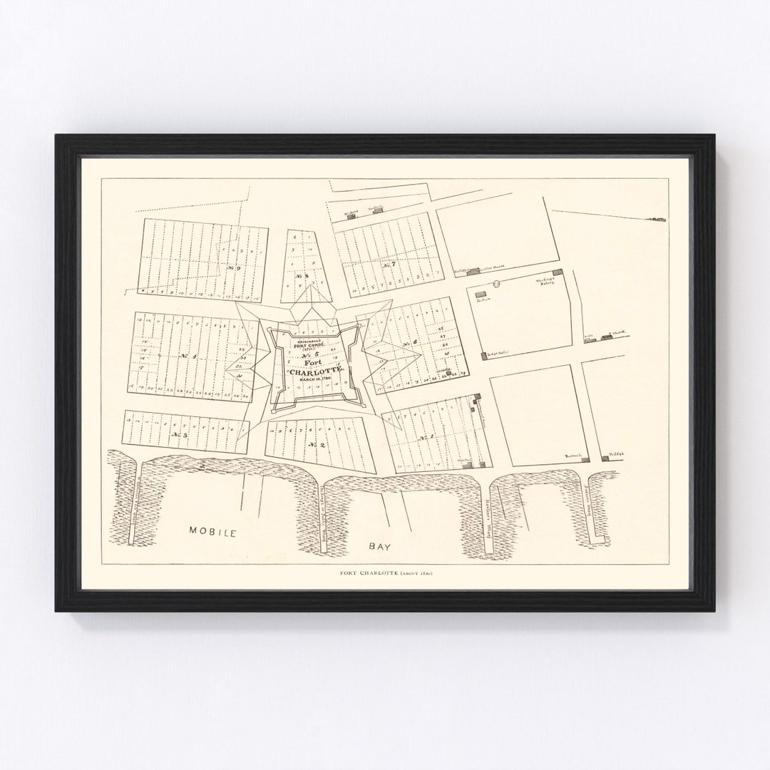 Alabama Map 1880, Vintage Alabama Map, Old Alabama Art, Wall Art Gift ...