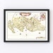 Galloway Map 1665 Old Map of Galloway Scotland Art Vintage - Etsy