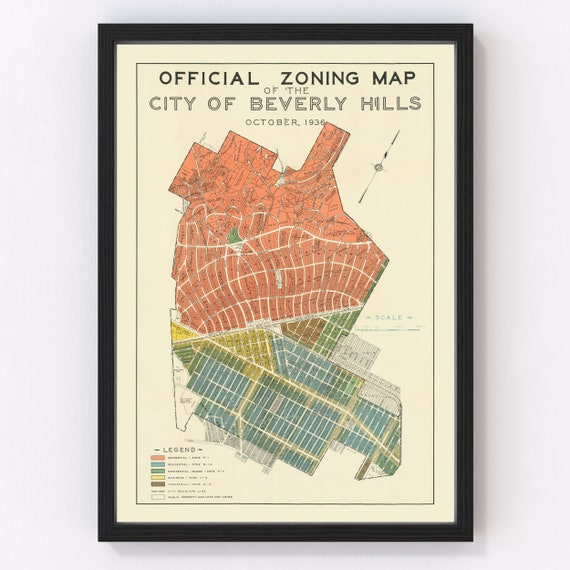 Mapa De Beverly Hills, California