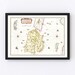 The Isle of Islay Map 1665 Old Map of the Isle of Islay Scotland Art ...