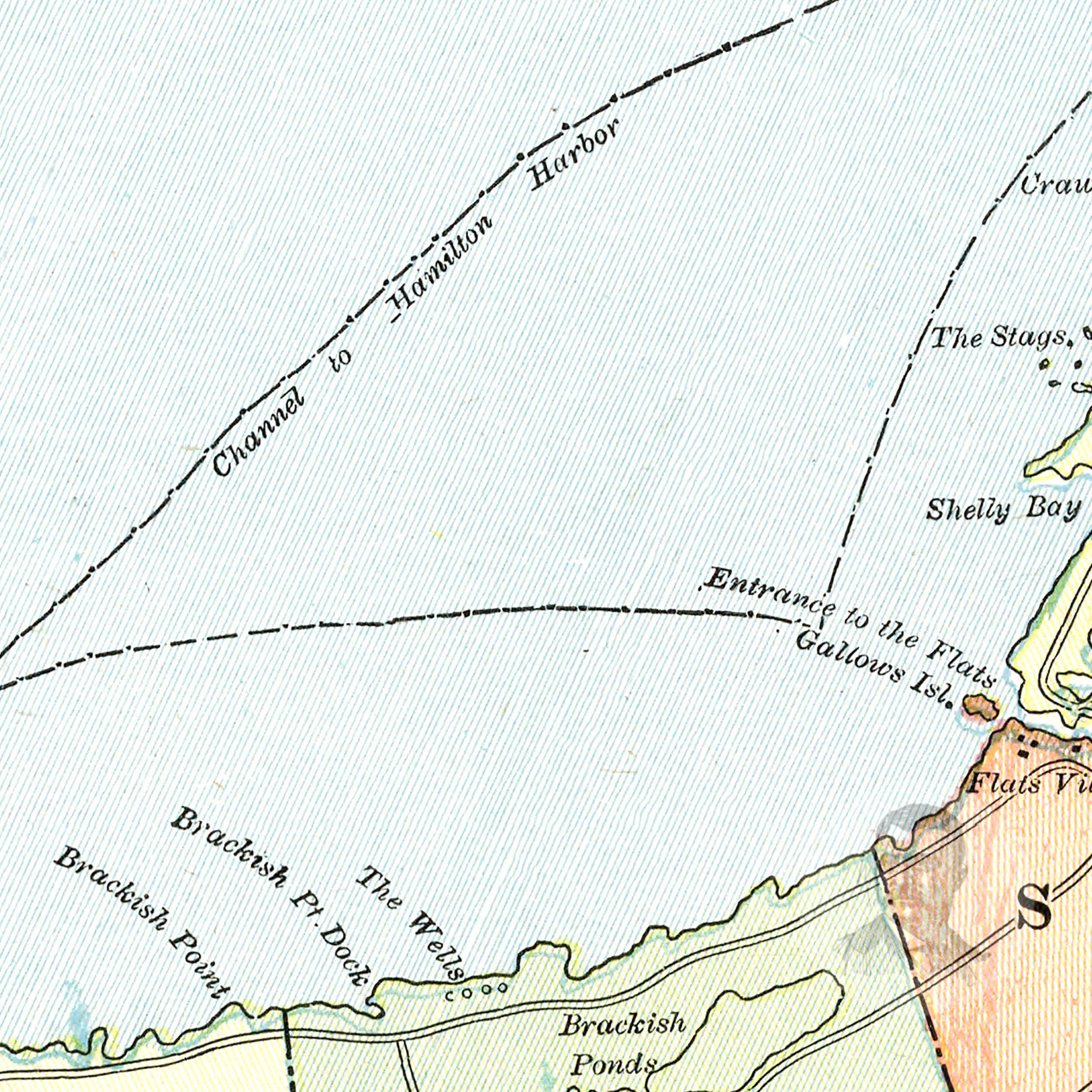 Bermuda Islands Map Art Vintage Print From 1901 Old - Etsy
