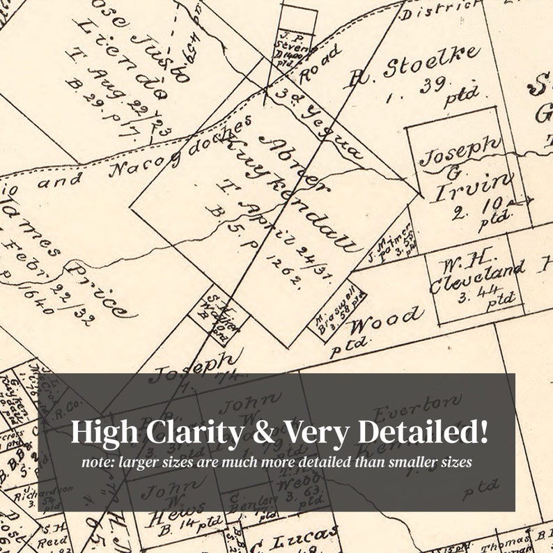 Lee County Texas Map 1879 Old Map of Lee County Texas Art - Etsy