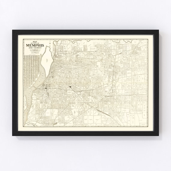 Old Maps Of Memphis Tennessee Memphis Maps & Directions | Memphis