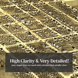 Princeton Map 1870 Old Map of Princeton Illinois Art Vintage Print ...