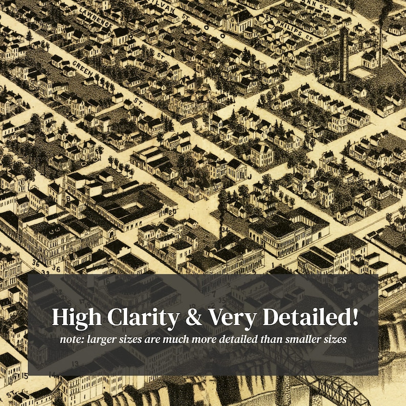 Selma Map 1887 Old Map of Selma Alabama Art Vintage Print - Etsy