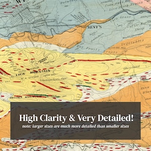 Wythe County VA Map 1890 Old Map of Wytheville Virginia Art Vintage ...