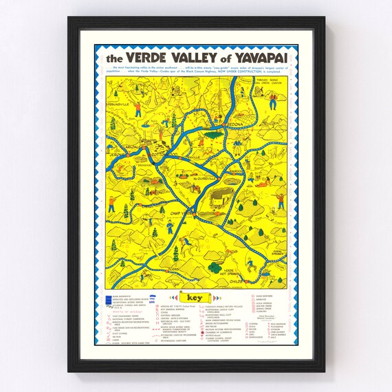 Mapa Del Valle De Oro, Arizona Corredor Del Valle De Altar Parte II: