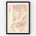 Sutherland Map 1665 Old Map of Sutherland Scotland Art Vintage Print ...