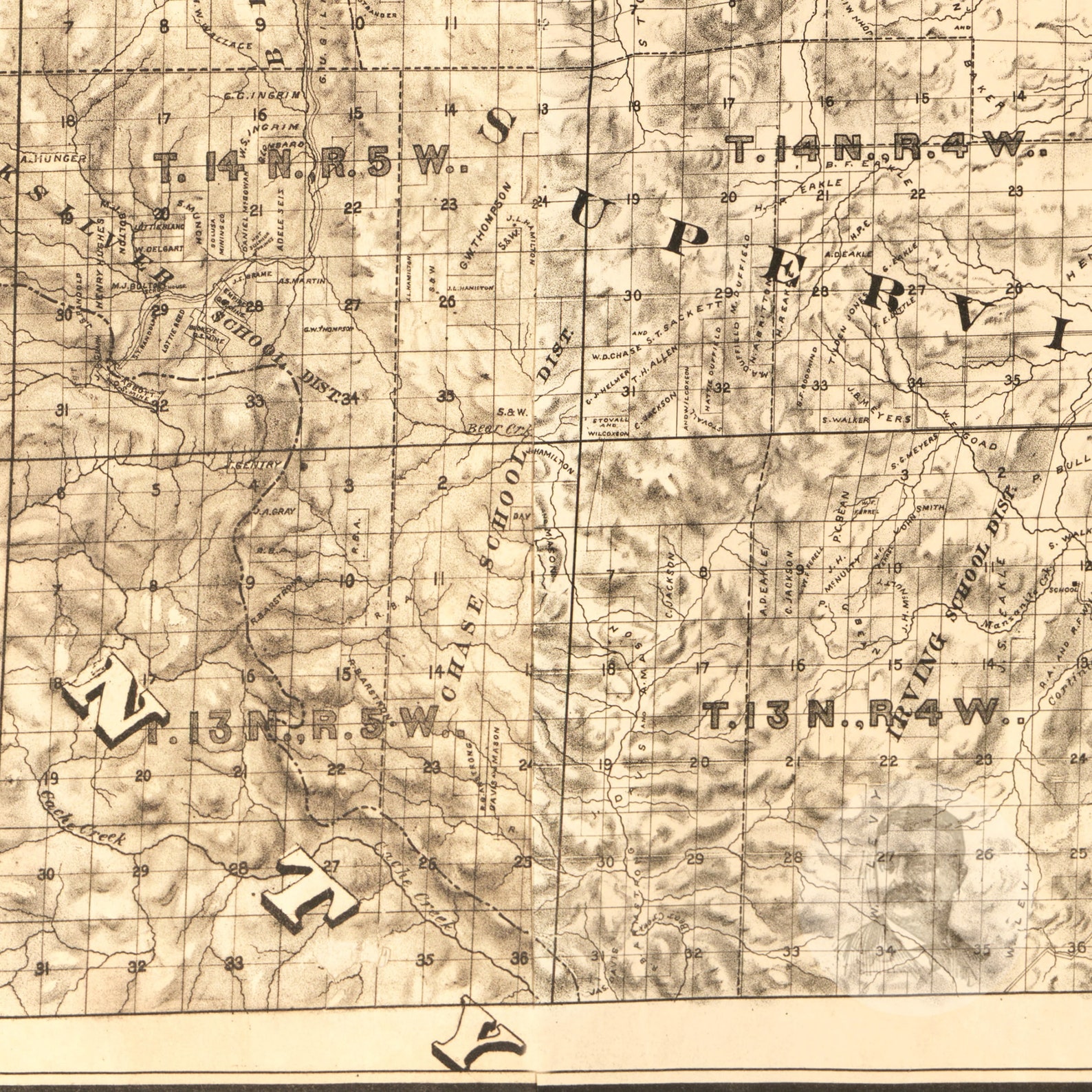 Lousa County California Vintage Map From 1885 Old County - Etsy