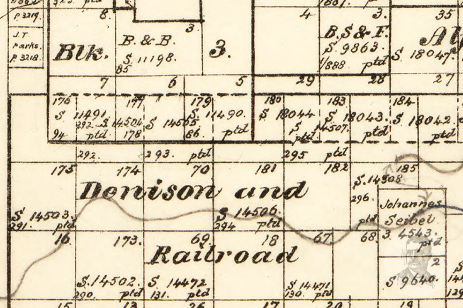 Vintage Gray County Map 1888 Old Map of Gray County Texas | Etsy