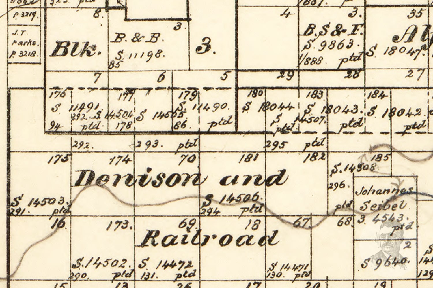 Vintage Gray County Map 1888 Old Map of Gray County Texas | Etsy