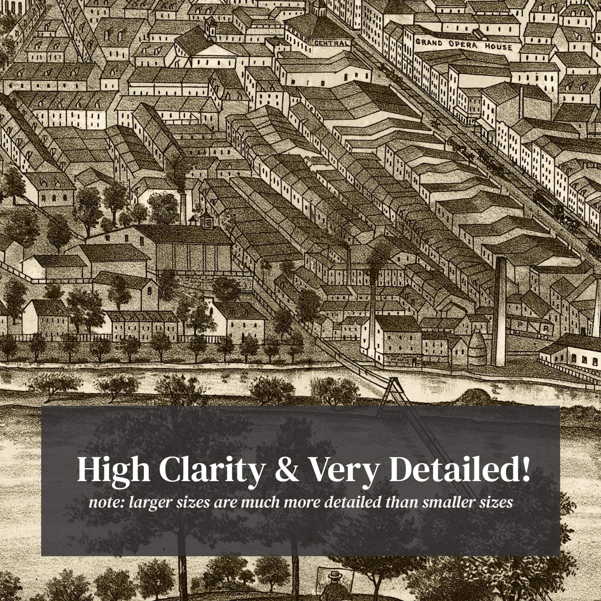 Reading Map 1881 Old Map of Reading Pennsylvania Art Vintage - Etsy