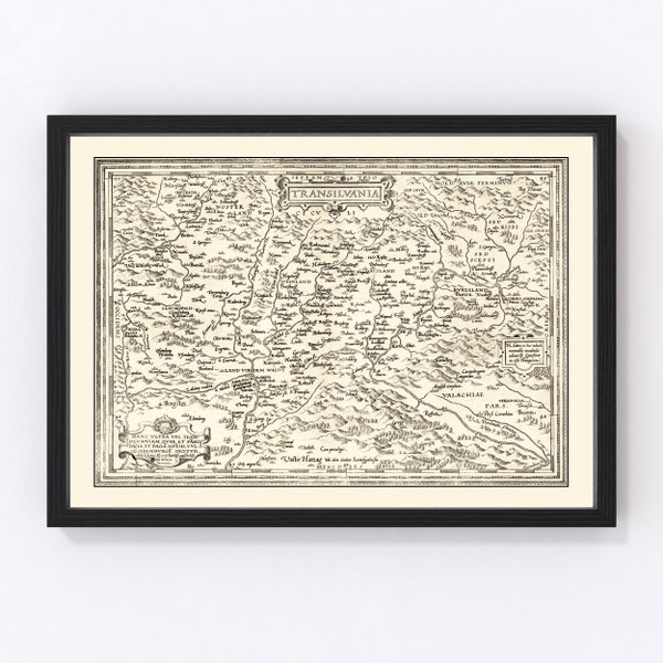 Romania Map - Etsy