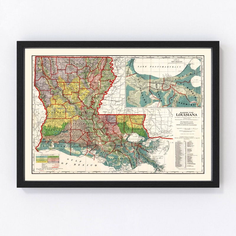 Louisiana Wall Art - Etsy