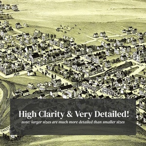 Gallitzin Map 1901 Old Map of Gallitzin Pennsylvania Art Vintage Print ...