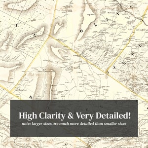 Ulster County New York Map 1858 - Old Map of Ulster County New York Art ...