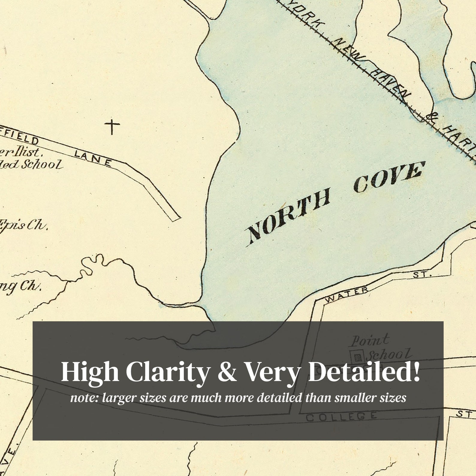 Old Saybrook Map 1893 Old Map of Old Saybrook Connecticut - Etsy